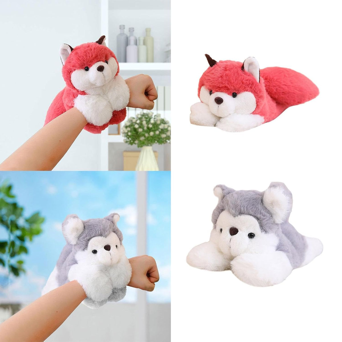 Wearable Stuffed Animal Slap Bracelet – Tailored Paw