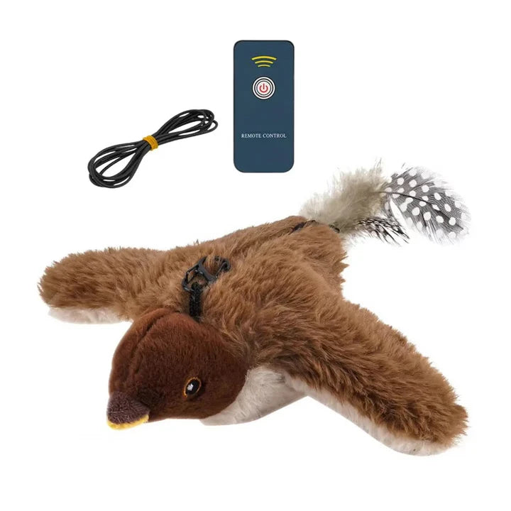 Interactive Flying Bird Cat Toy – Tailored Paw