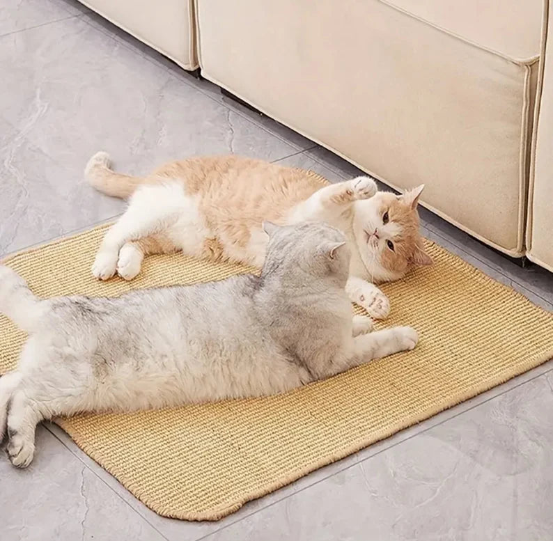 Cattail Scratcher Mat – Tailored Paw